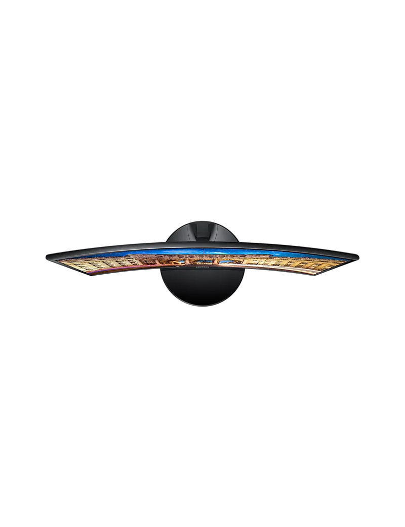 24" Curved Monitor CF390 with Super Slim and Sleek Design Color Black ...